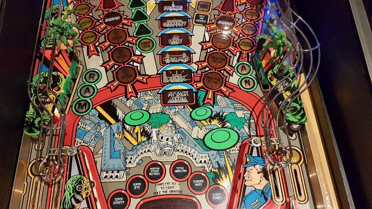 Buy Attack From Mars Pinball Machine Online - Premium Pinballs LLC
