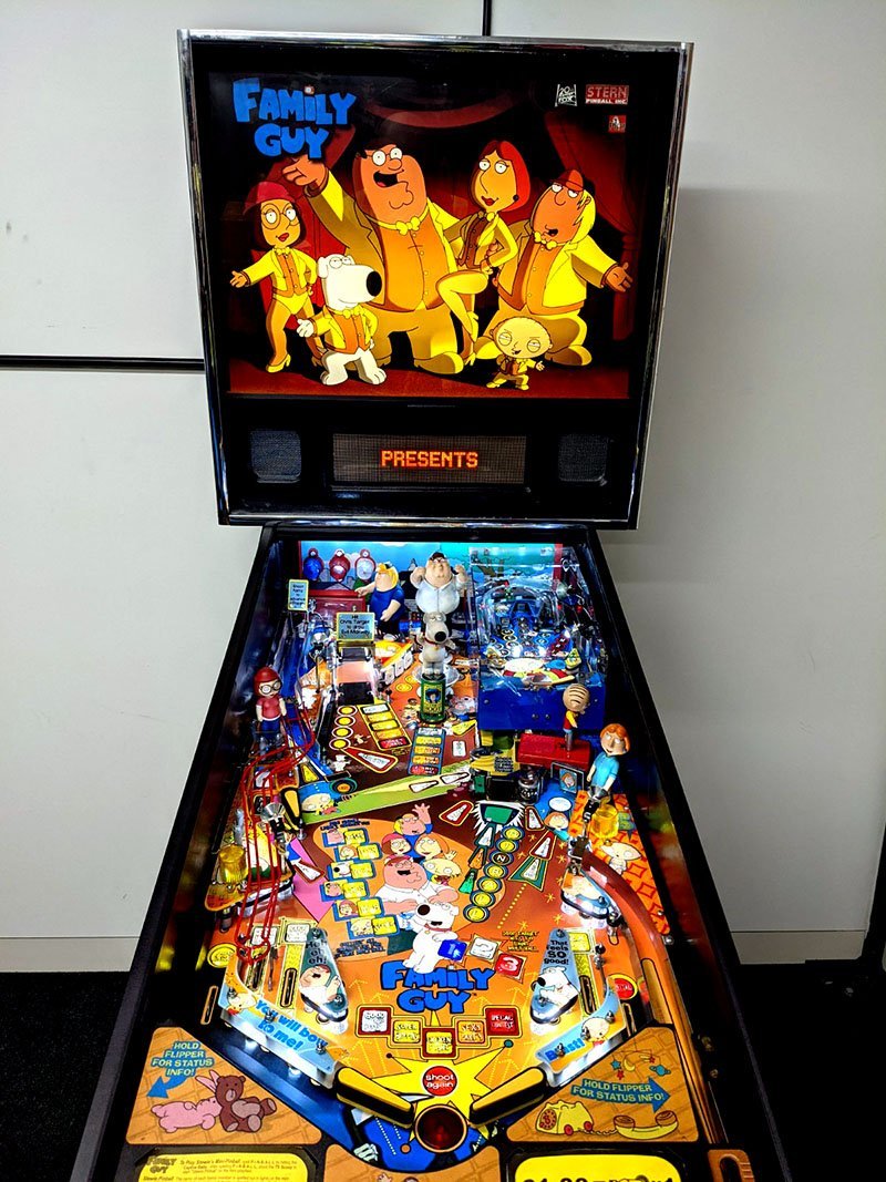 Buy Family Guy Pinball Machine - Premium Pinballs LLC