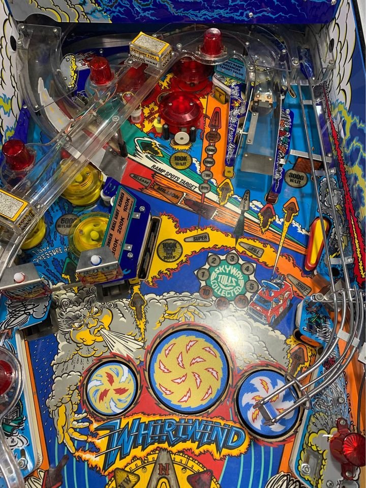 Buy Whirlwind Pinball Machine Online - Premium Pinballs LLC