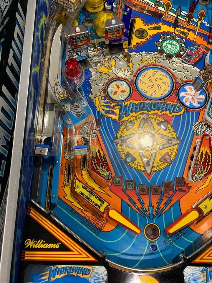 Buy Whirlwind Pinball Machine Online - Premium Pinballs LLC