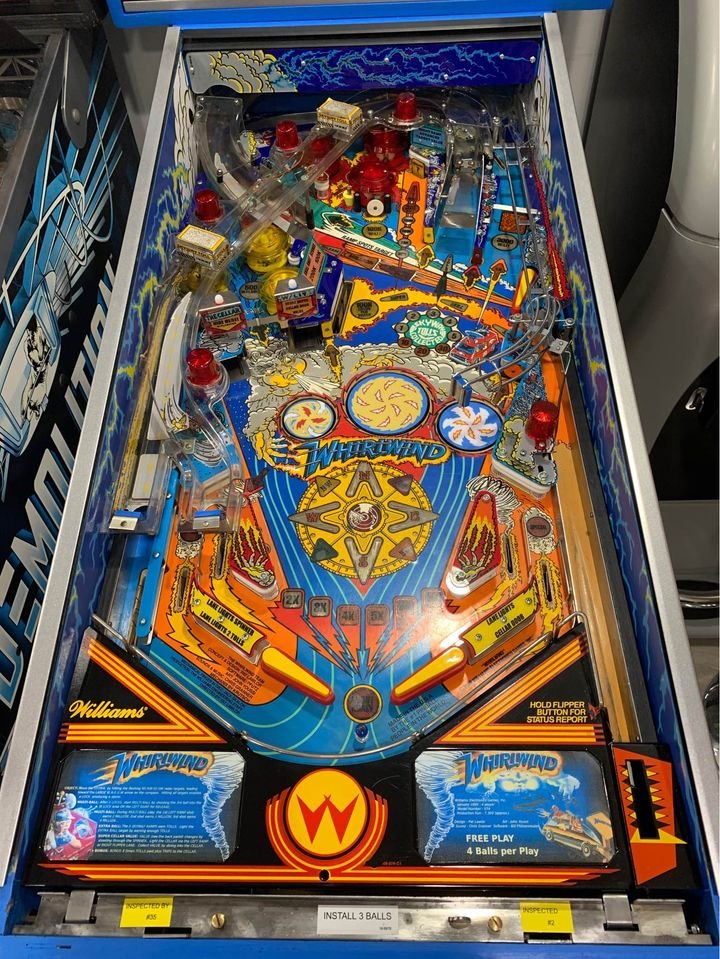Buy Whirlwind Pinball Machine Online - Premium Pinballs LLC